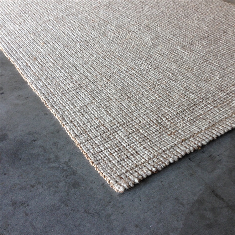 Floorspace - Collections - Snowgum Wool and Jute Rug:- Size 2.30 x 3.40 ...