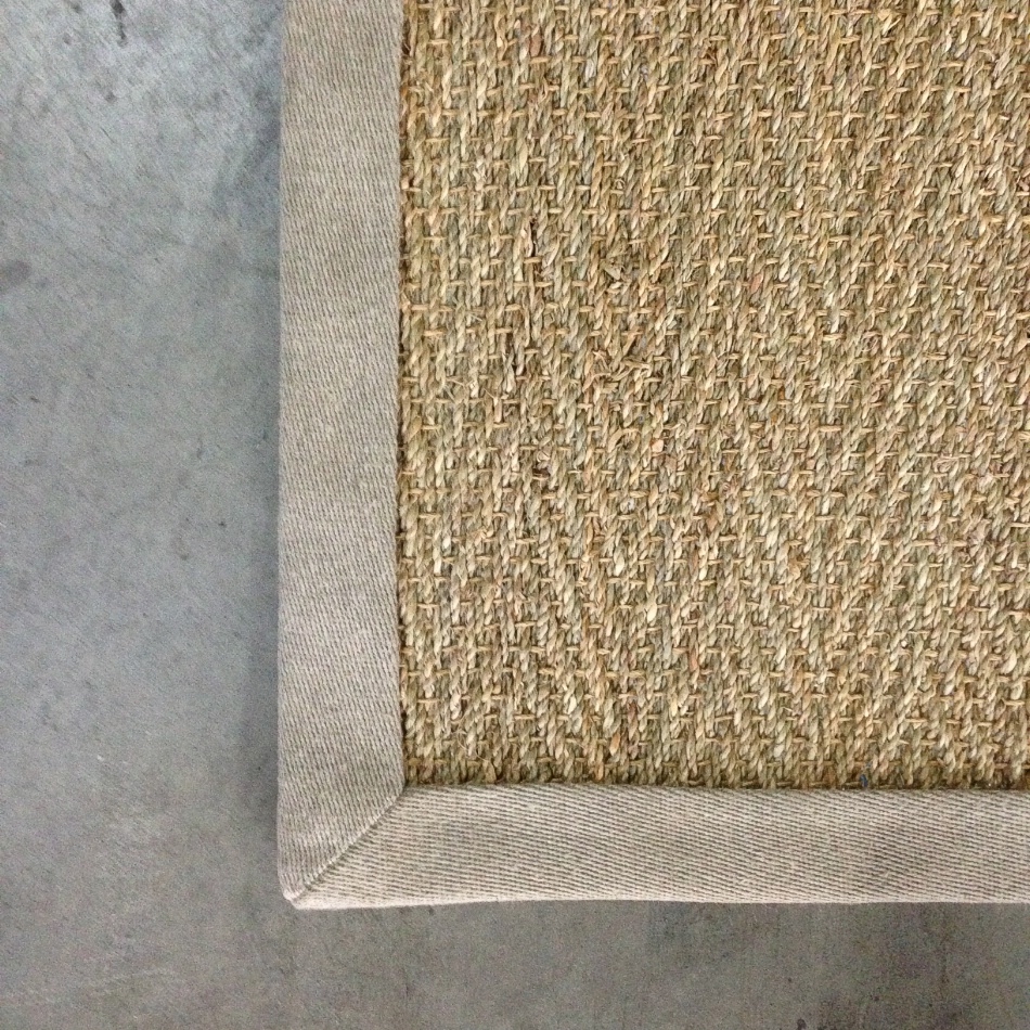 Floorspace - Collections - Herringbone Seagrass Rug with 2 inch ...