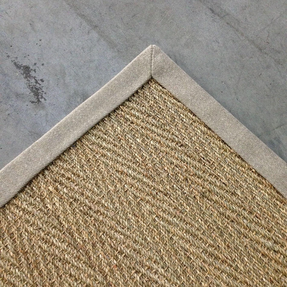 Floorspace - Collections - Herringbone Seagrass Rug with 2 inch ...