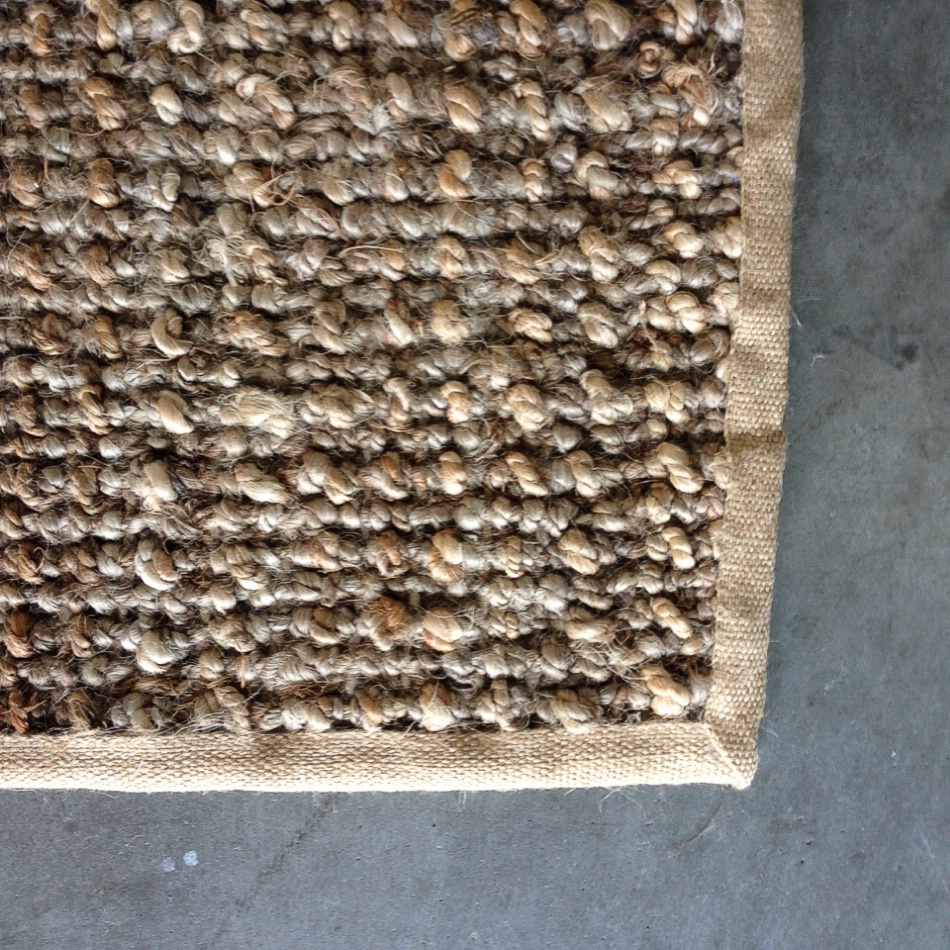 Floorspace - Collections - Knotted Natural and Silver Jute With Hessian ...